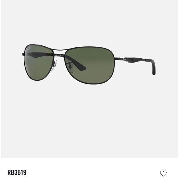 Accessories | Rayban Rb3519 10 Uv Polarized Lens Aviator Frame Black ...